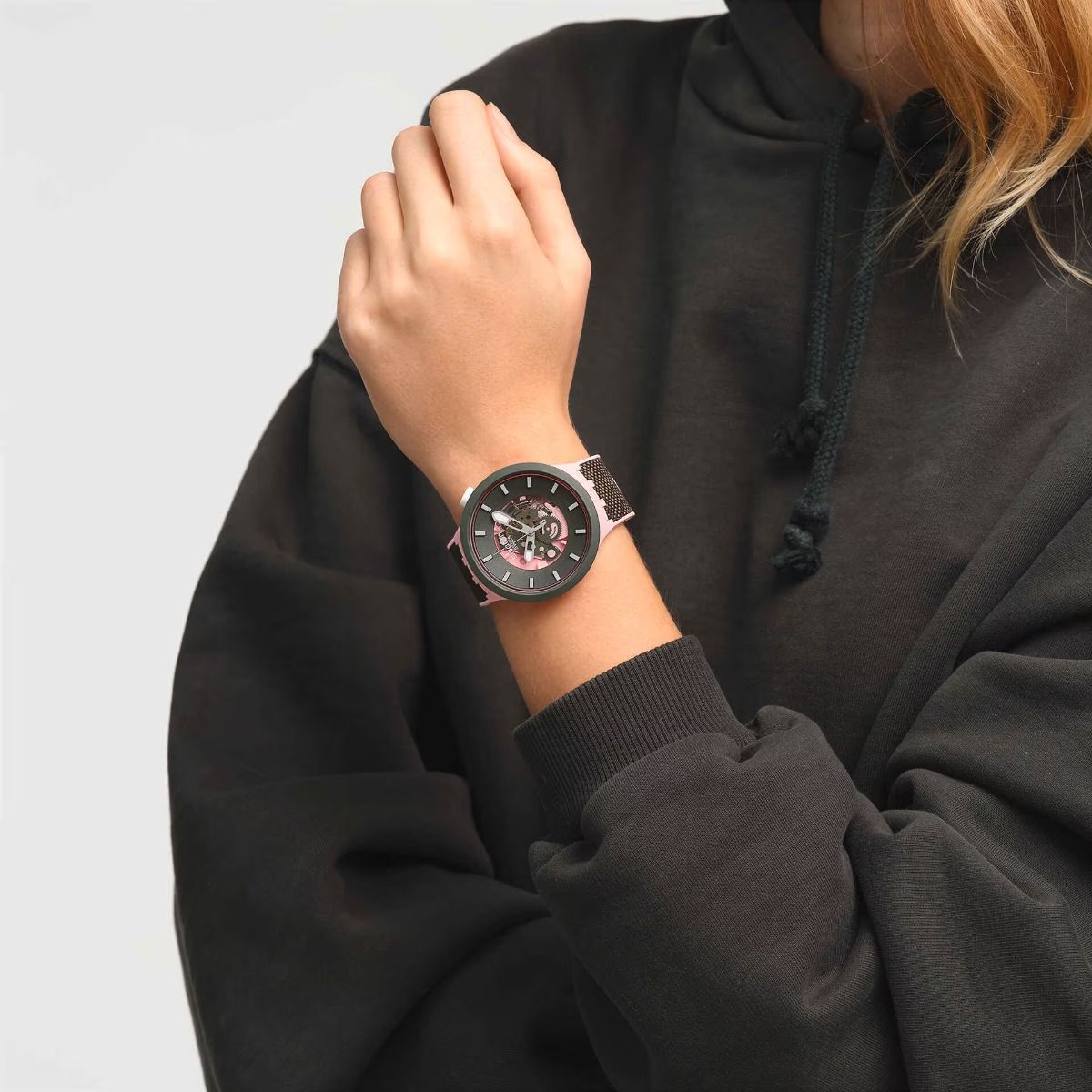 Swatch / Big Bold Bisourced / Misty Cliffs / orologio donna / quadrante ...