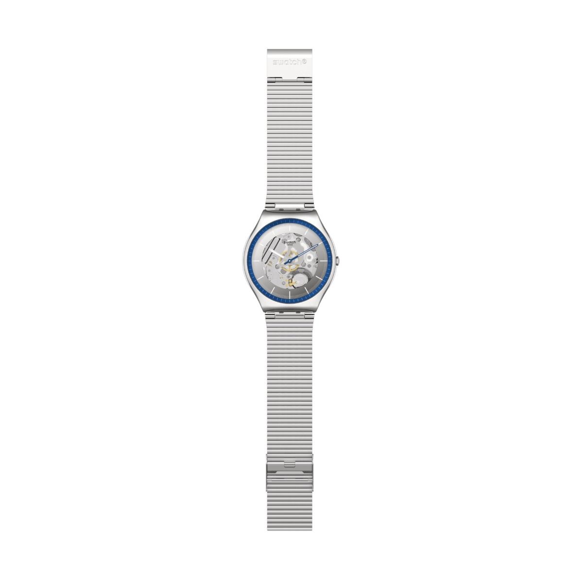 Swatch / Skin Irony / Ringing in Blue / orologio uomo / quadrante ...