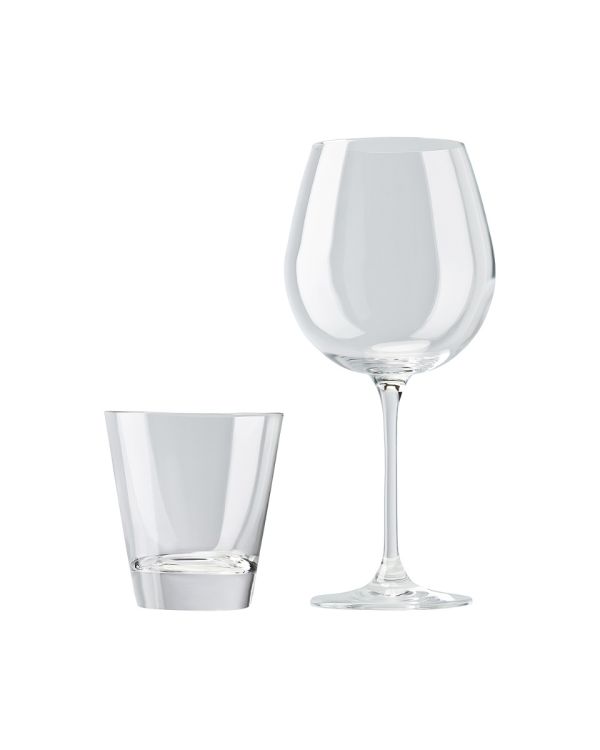 Rosenthal / diVino Glatt / set 12 bicchieri acqua o whisky e calici ...