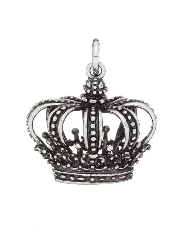 Giovanni Raspini / Charms / ciondolo corona grande / argento