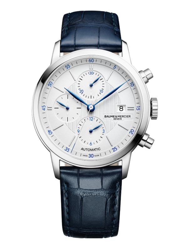 Baume & Mercier Classima / orologio uomo / quadrante bianco-argenté ...