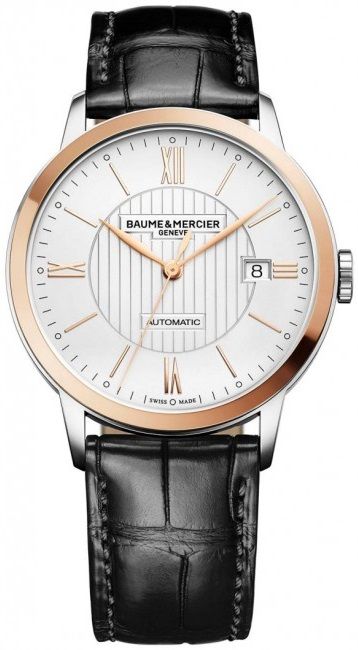 Baume & Mercier Classima / orologio uomo / quadrante argentato opalino ...