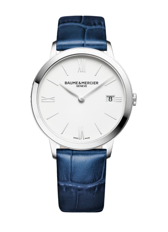 Baume & Mercier Classima / orologio uomo / quadrante bianco / cassa ...