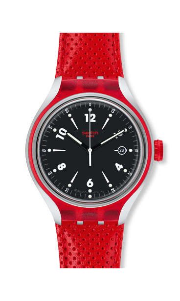 Swatch / Irony X-Lite / Go Jump / orologio uomo / quadrante nero ...